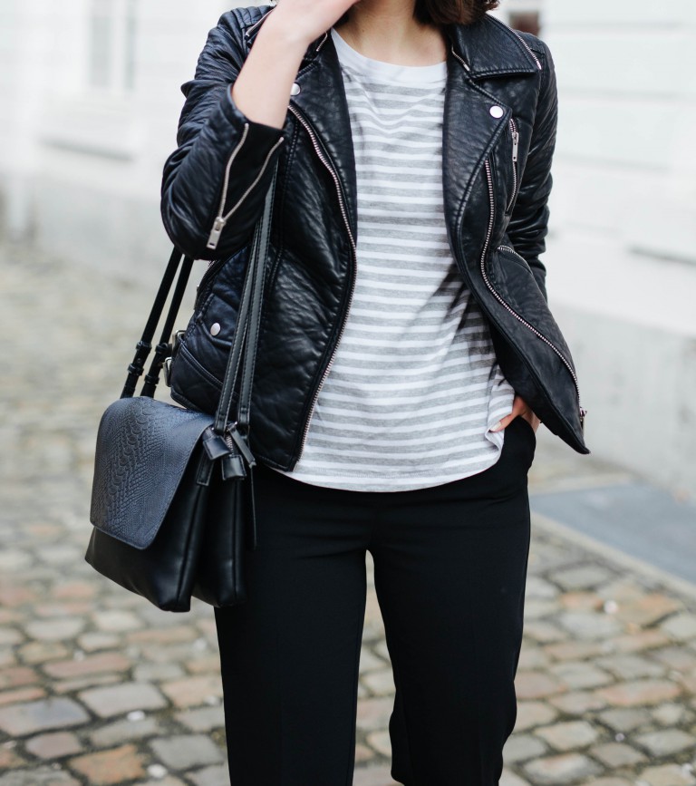 First Spring Outfit with Ace&Tate | Basic Apparel